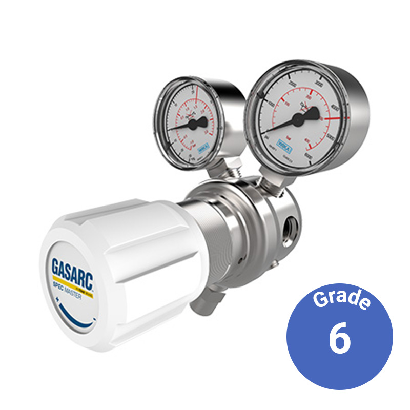 Single Stage Nickel Plated Brass Pressure Regulator Inlet 300 Barg. 0 ...