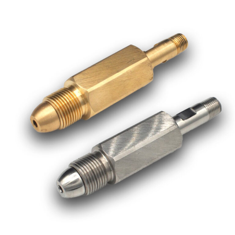 Cylinder Connector BS341 No.8. Flat Face Stem and Washer - Gas ...