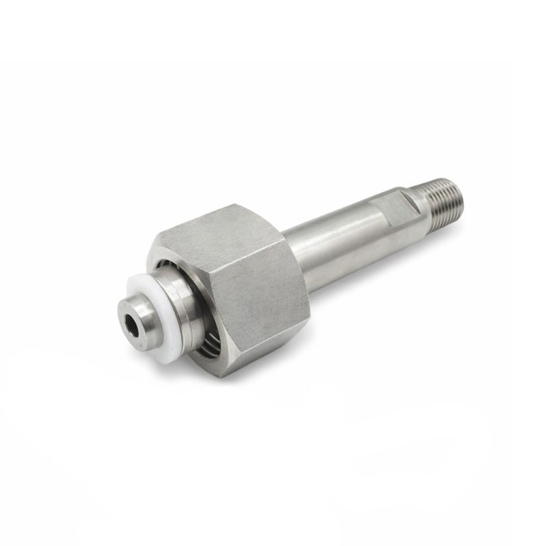 Cylinder Connector DIN 477 No.1 Stainless Steel - Flat Face and Stem ...